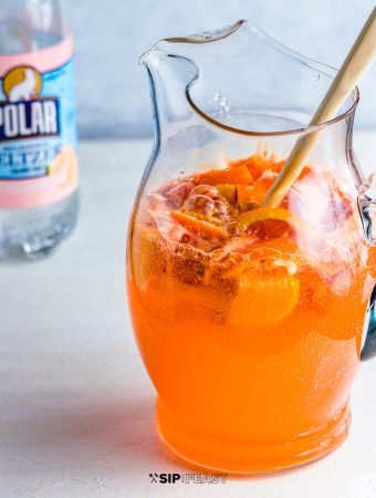 Moscato Sangria - Perfect Party Cocktail - Sip and Feast