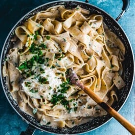 Easy Walnut Sauce - Salsa Di Noci - Sip and Feast