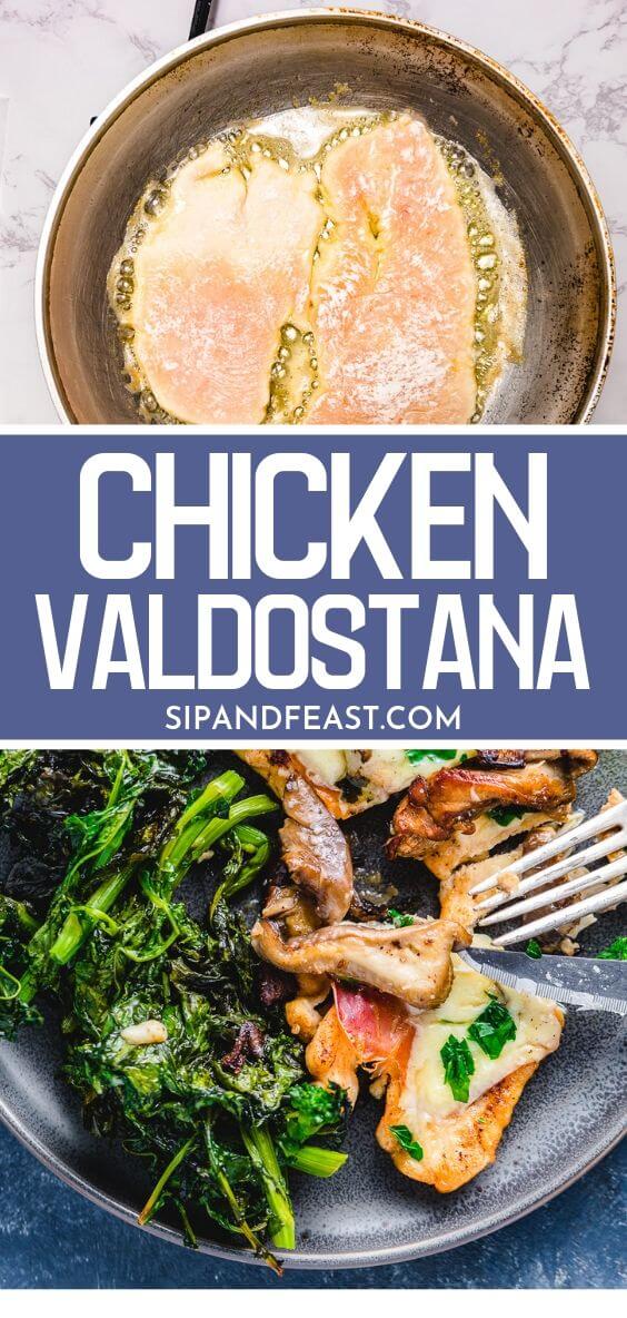 Chicken Valdostana (Pollo Alla Valdostana) - Sip and Feast