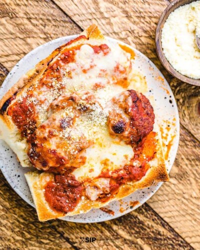 Meatball Parm Hero - A New York Classic - Sip and Feast