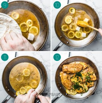 Chicken Francese With The Best Lemon Butter Sauce - Sip and Feast