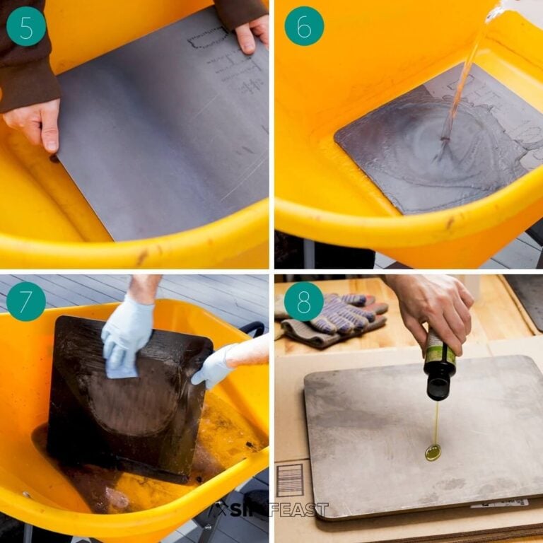 Pizza Steel 101 - Prep a Steel Plate for Pizza Making - Sip and Feast