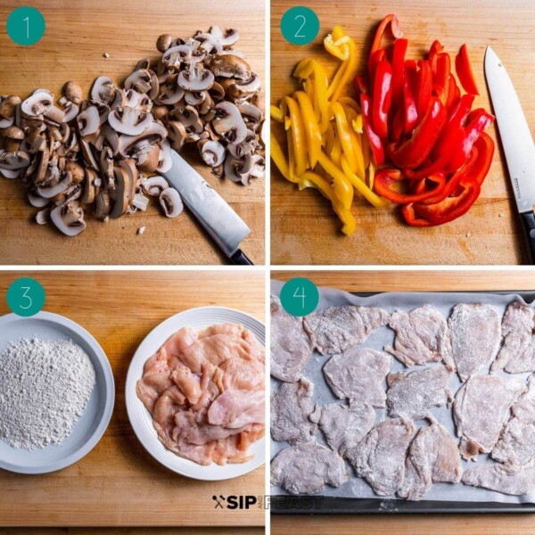 Chicken Pizzaiola - Easy and Crowd Pleasing - Sip and Feast