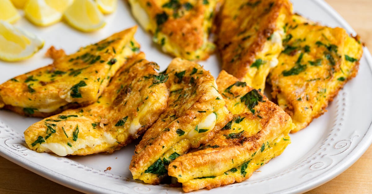 Mozzarella en Carrozza - Italian Grilled Cheese - Sip and Feast