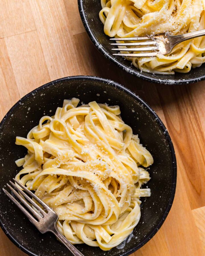 Fettuccine Alfredo - Luxuriously Creamy Pasta - Sip and Feast
