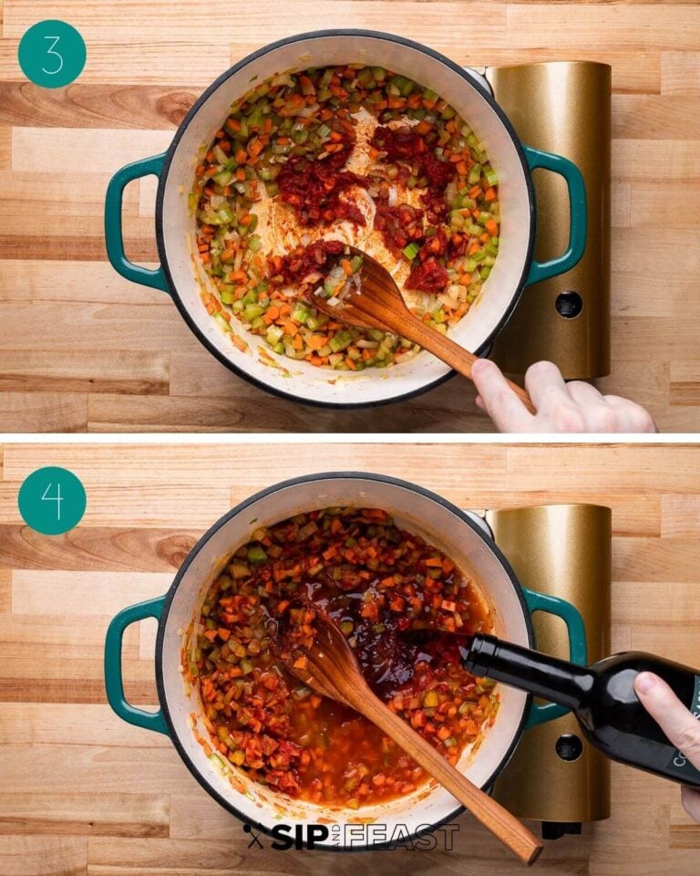 Lamb Ragu with Rigatoni - Hearty and Comforting - Sip and Feast