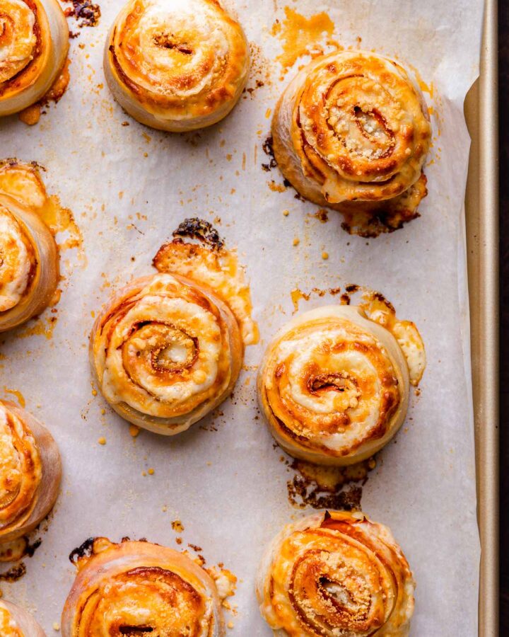 Pepperoni Pinwheels with Pizza Dough - Sip and Feast