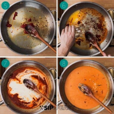 Rigatoni Primavera - Sip and Feast