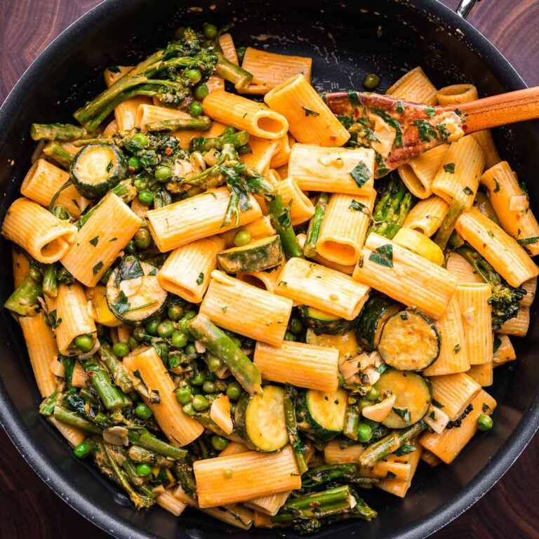 Rigatoni Primavera - Sip and Feast