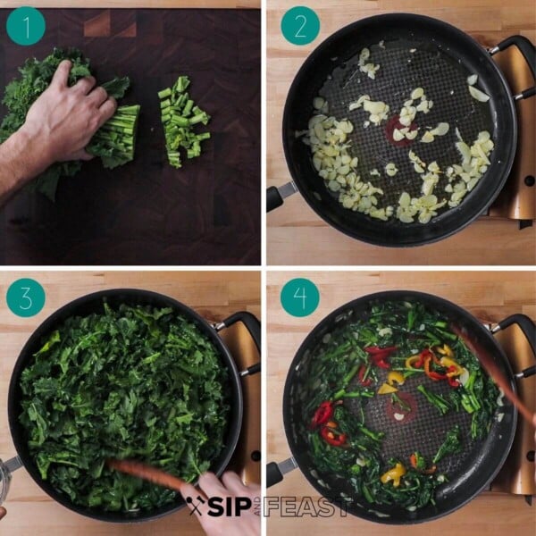 Chicken and Broccoli Rabe - Sip and Feast