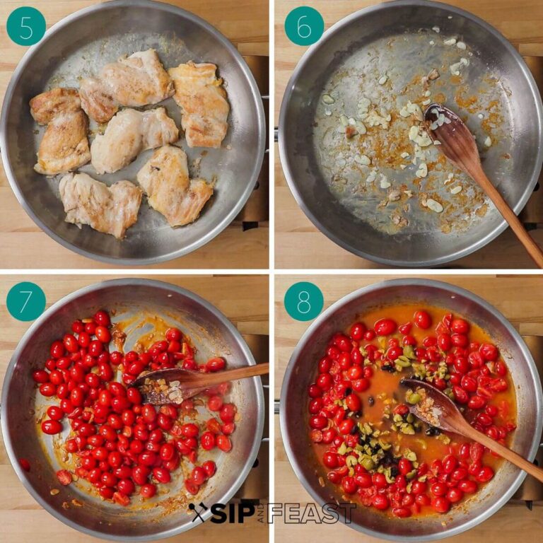 Chicken Agrodolce - Sip and Feast