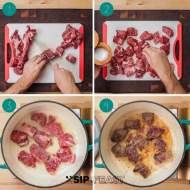 Peposo - Tuscan Black Pepper Stew - Sip and Feast