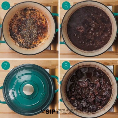 Peposo - Tuscan Black Pepper Stew - Sip and Feast