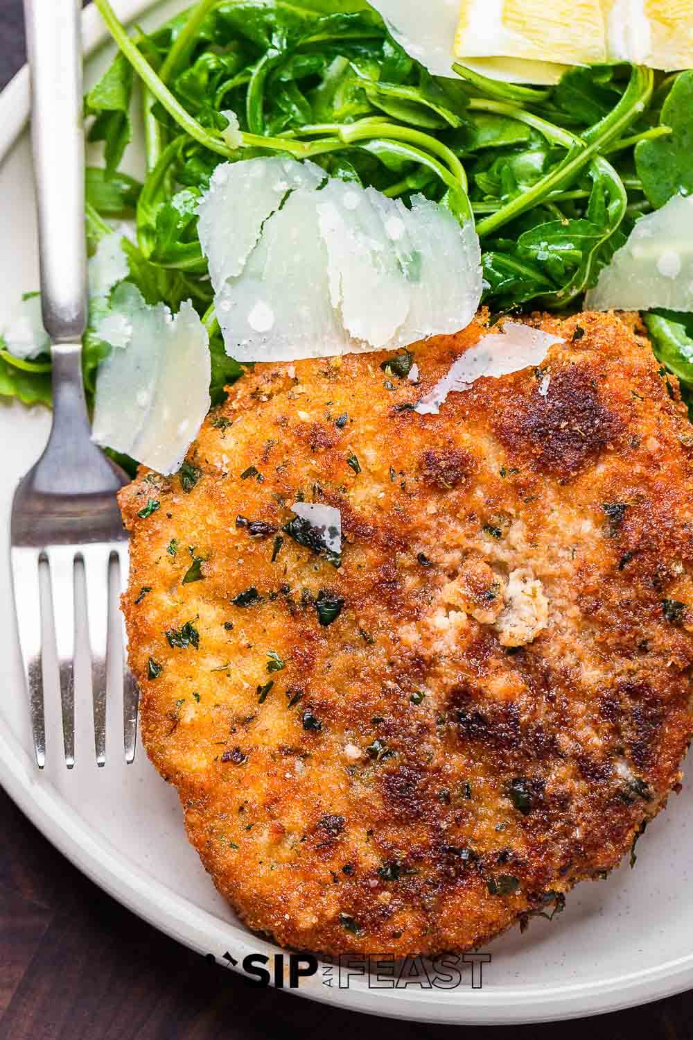 Pork Chops Milanese - Sip and Feast
