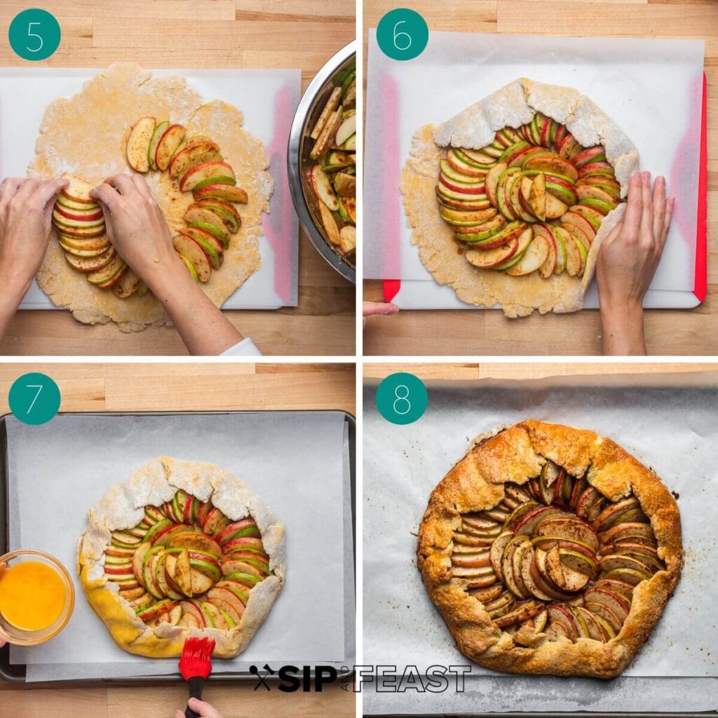 Apple Crostata - Sip and Feast