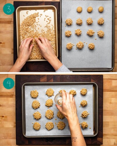 Pignoli Cookies - Sip and Feast