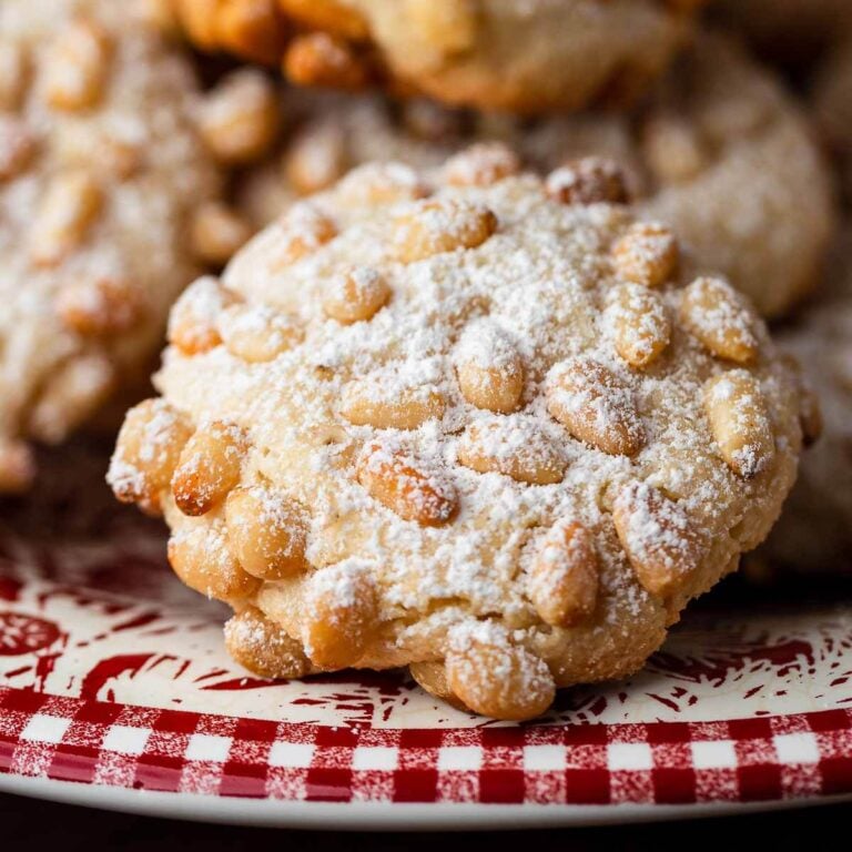 Pignoli Cookies - Sip and Feast