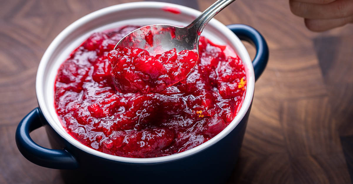 Cranberry Sauce - Sip and Feast