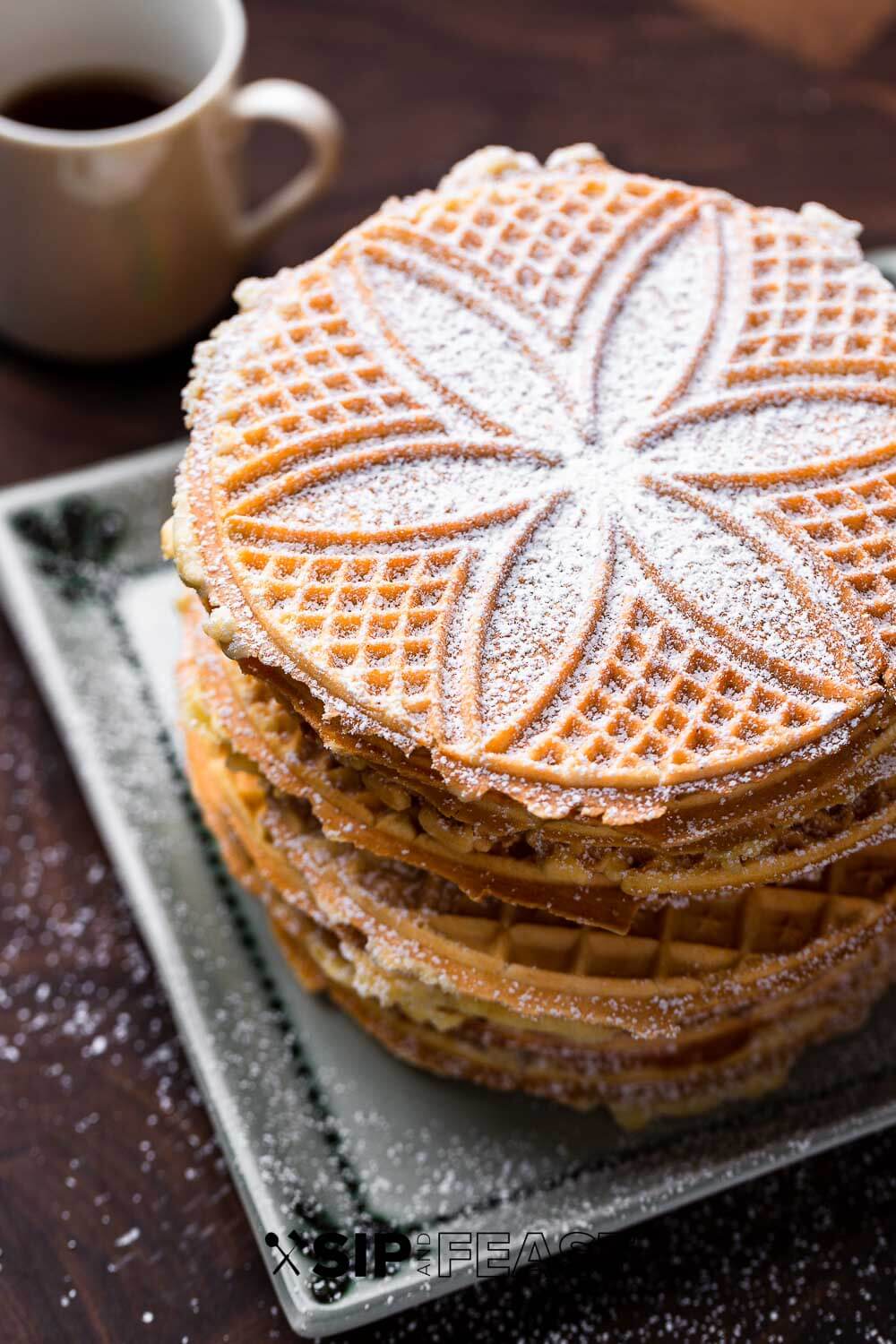 Pizzelle - Sip and Feast