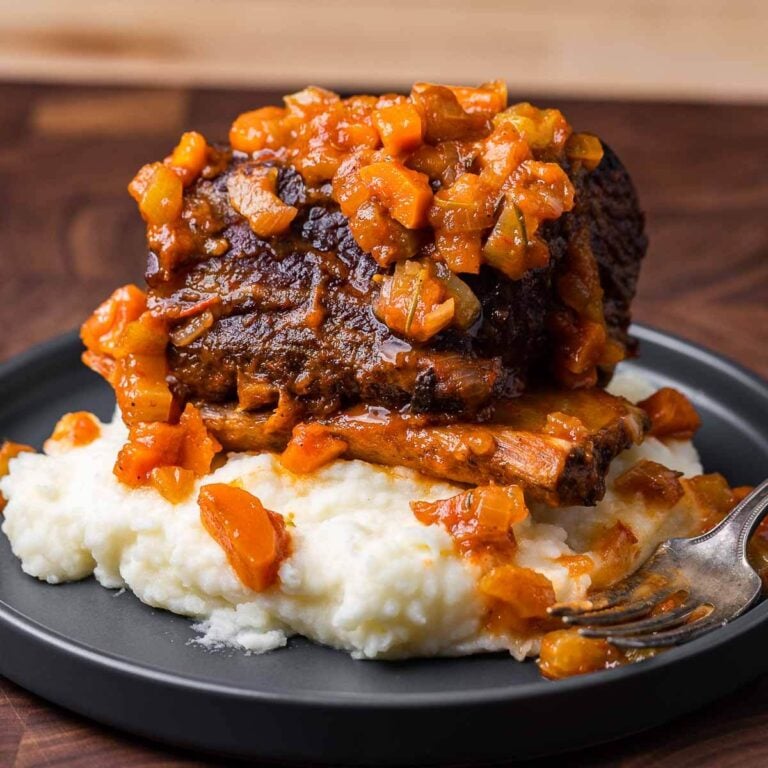 Braised Short Ribs - Sip and Feast