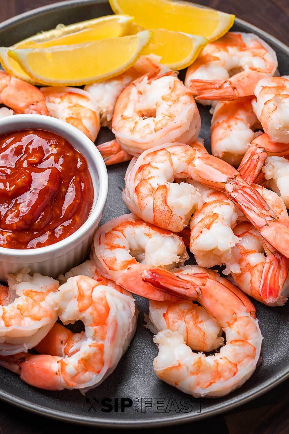 Shrimp Cocktail - Sip and Feast