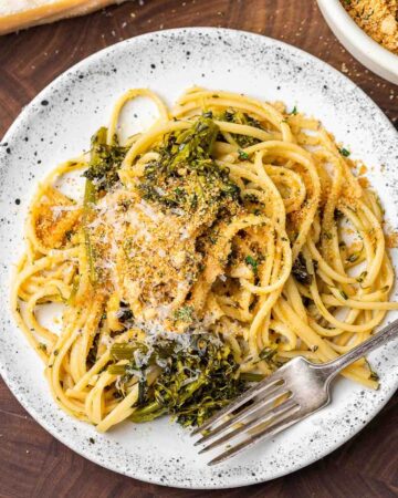 Roasted Broccolini Pasta - Sip and Feast