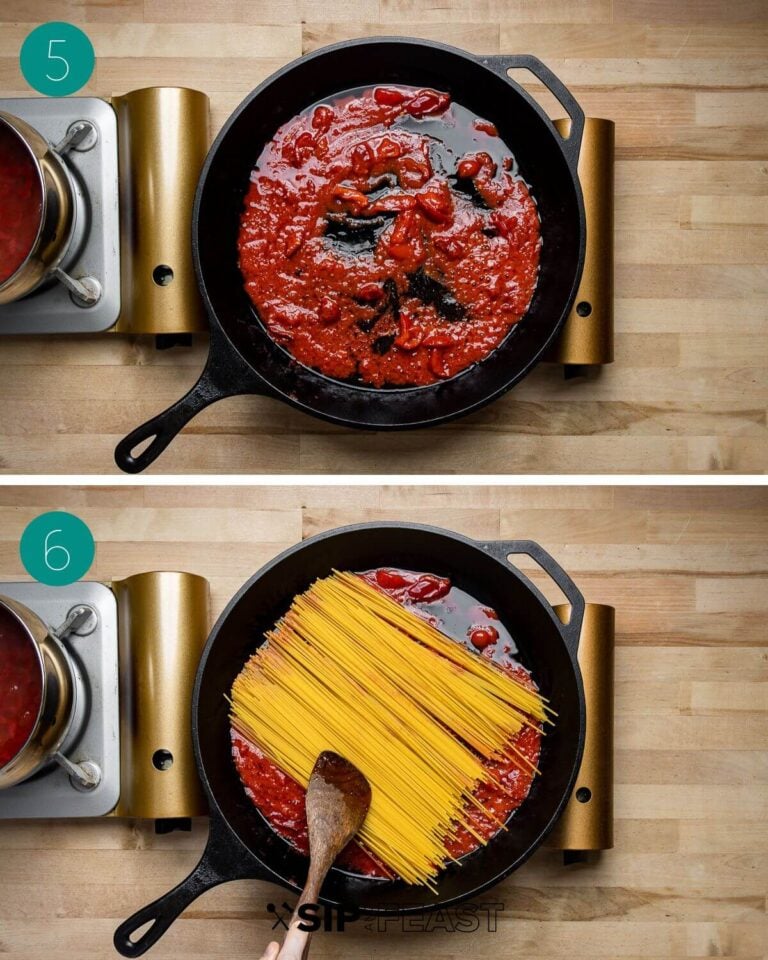 Spaghetti all'Assassina (Assassin's Pasta) - Sip and Feast