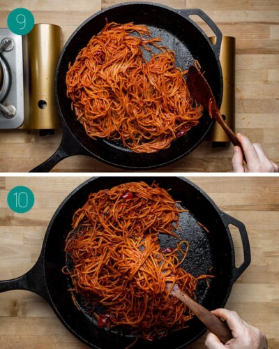Spaghetti all'Assassina (Assassin's Pasta) - Sip and Feast