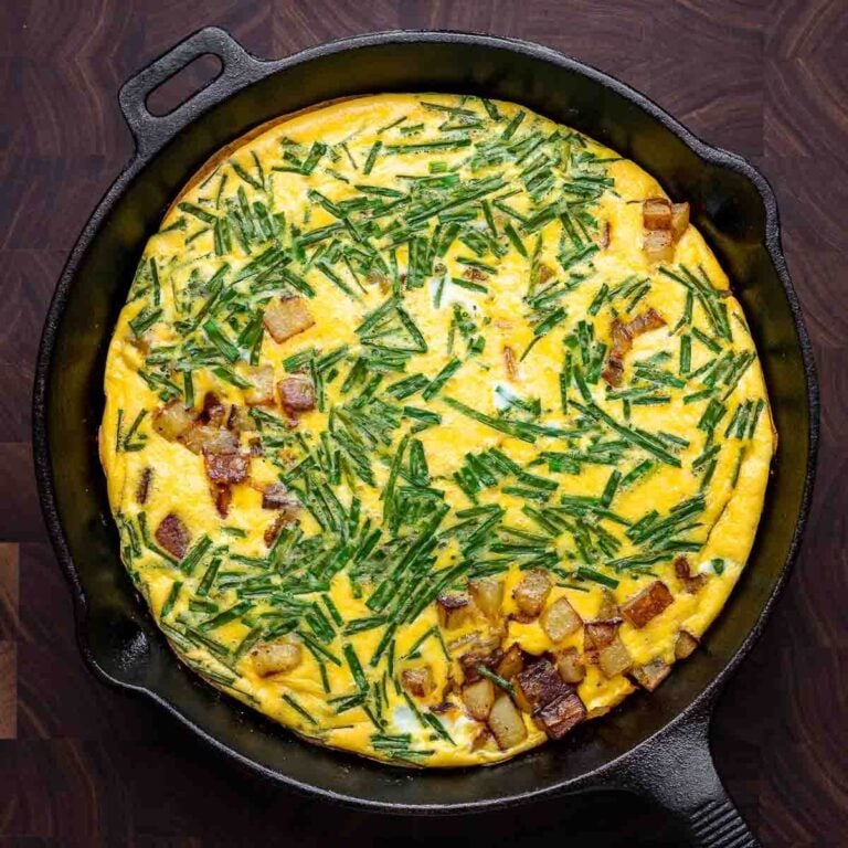 Potato Frittata - Sip and Feast