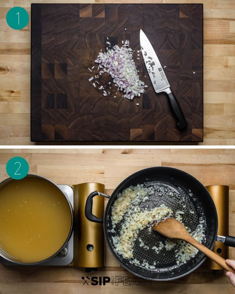 Risotto alla Milanese - Sip and Feast