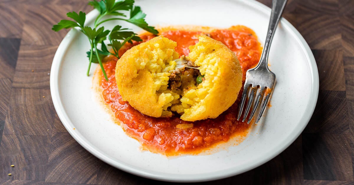 Arancini (Italian Rice Balls) - Sip and Feast
