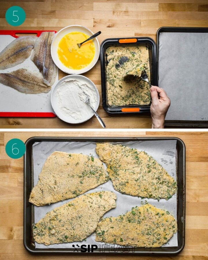 Fried Flounder - Sip and Feast