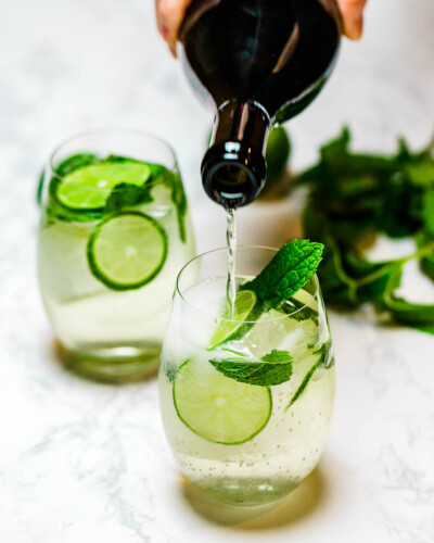 Hugo Spritz Cocktail - Simple And Refreshing - Sip and Feast