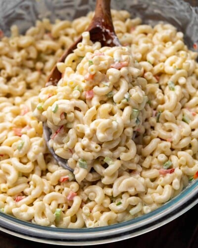 New York Deli Macaroni Salad - Sip and Feast