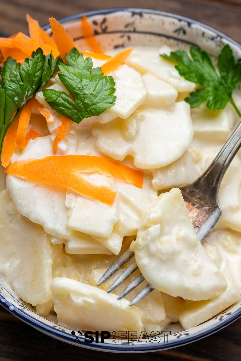 New York Deli Potato Salad - Sip and Feast