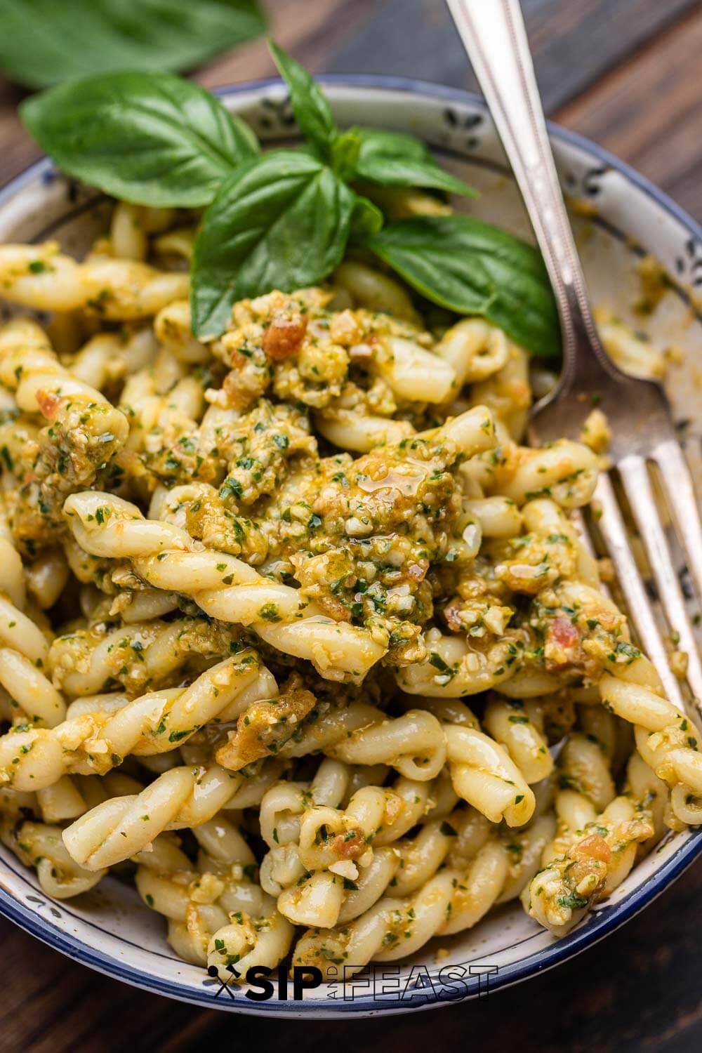 Pesto alla Trapanese - Sip and Feast