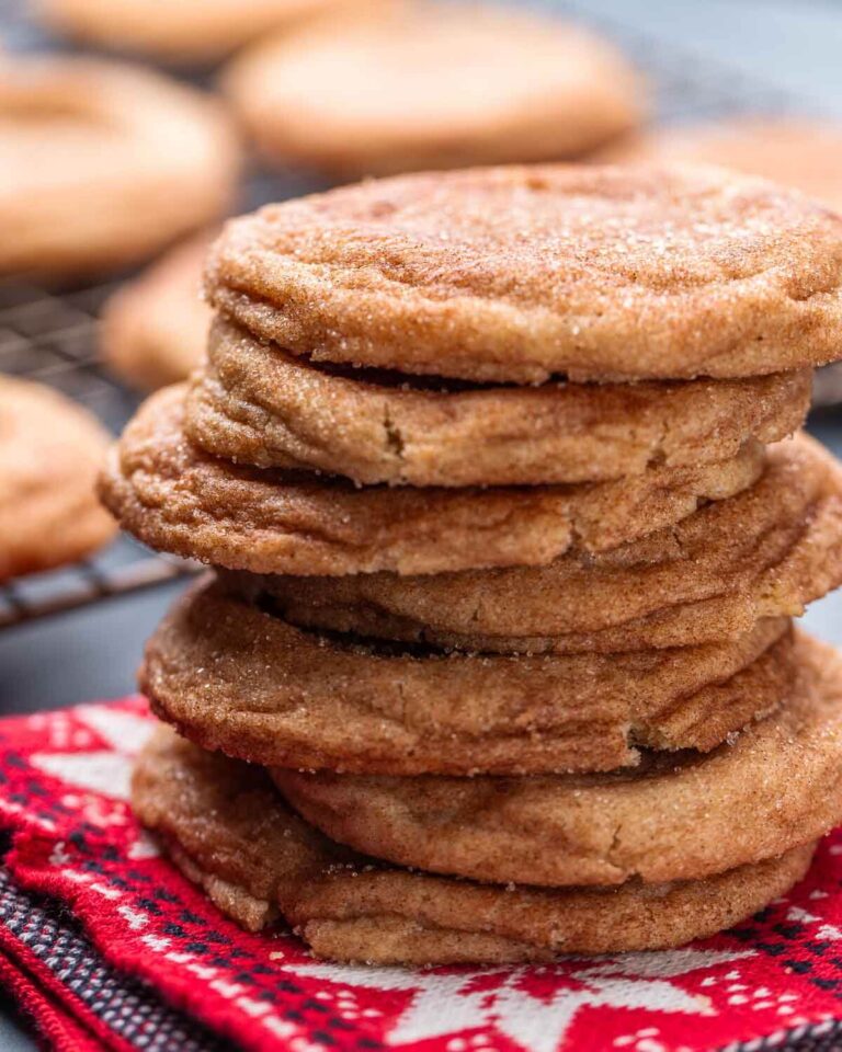 The Best Soft and Fluffy Snickerdoodles - Sip and Feast