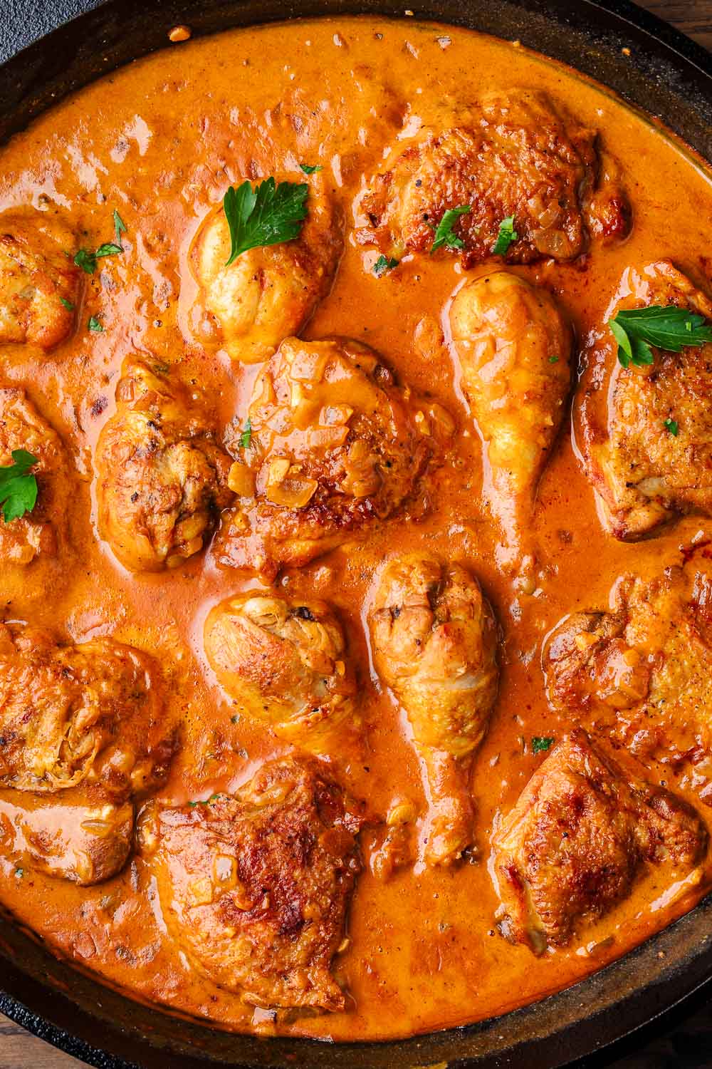 Creamy Chicken Paprikash with Dumplings - Sip and Feast