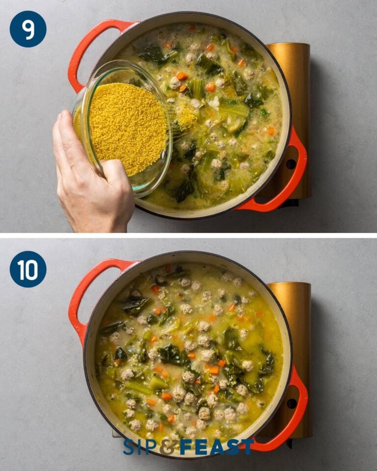 Traditional Italian Wedding Soup - Sip and Feast