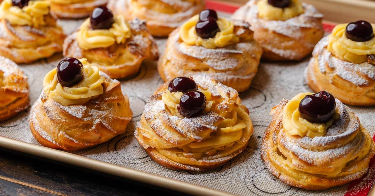 Zeppole di San Giuseppe (St. Joseph's Day Pastries) - Sip and Feast