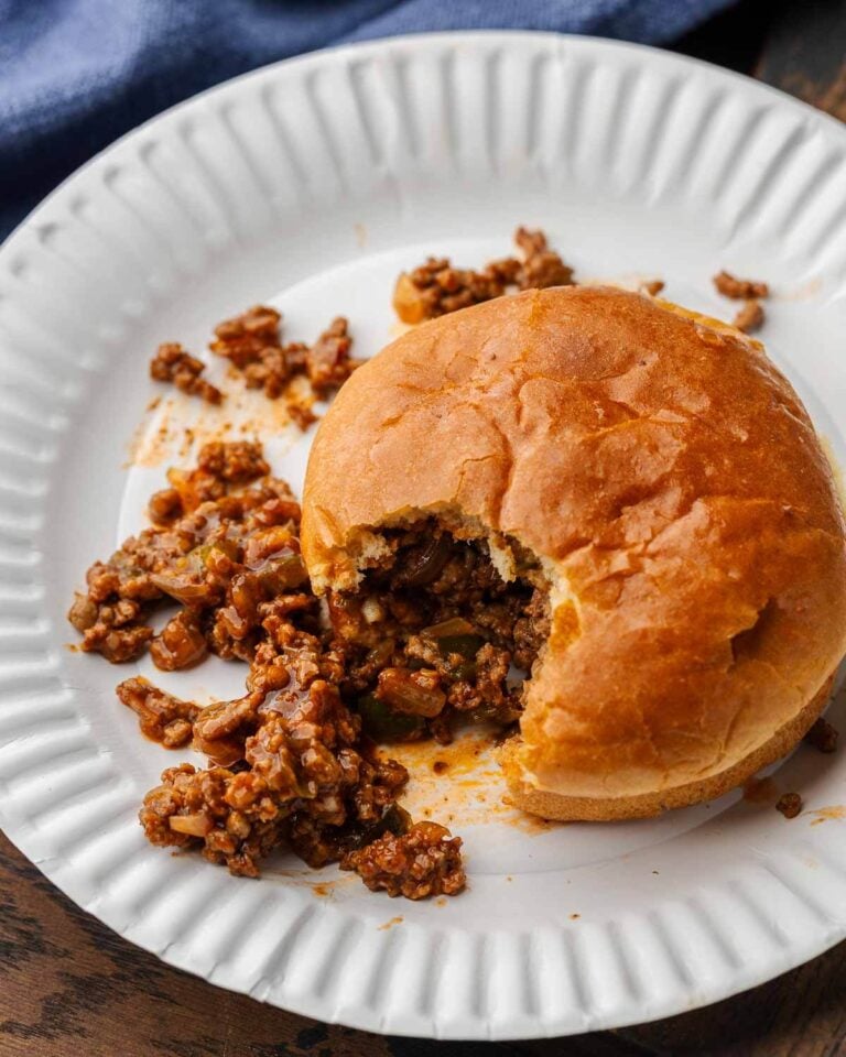 Easy Homemade Sloppy Joe - Sip and Feast