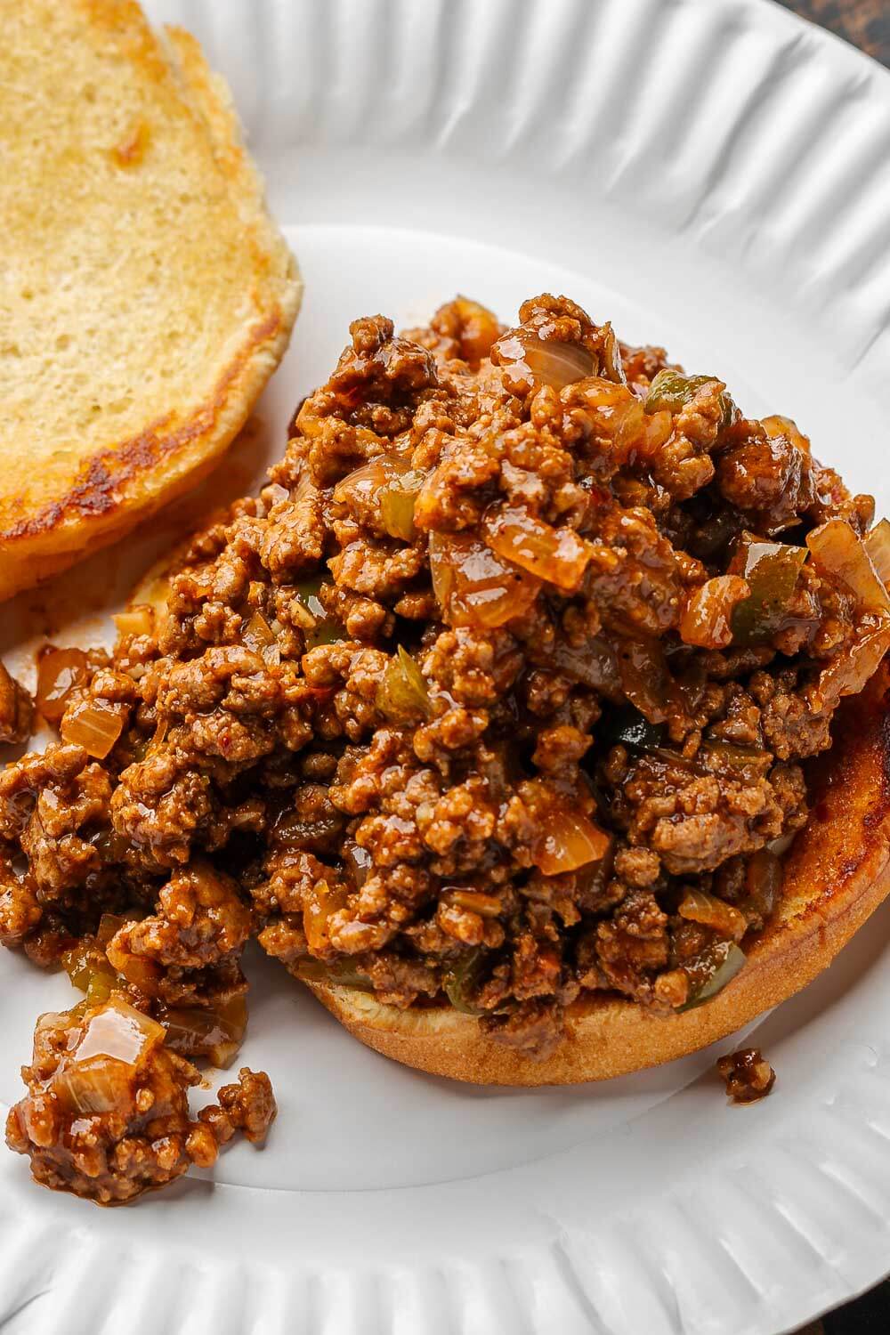 Easy Homemade Sloppy Joe - Sip and Feast