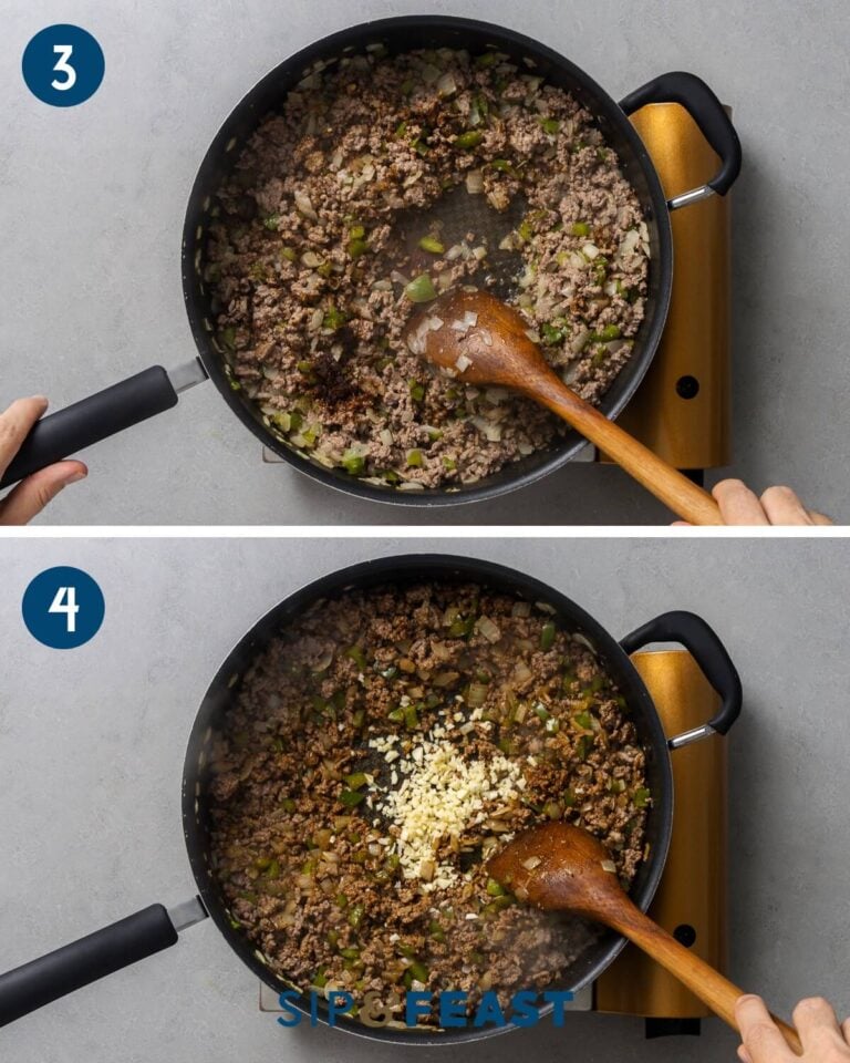 Easy Homemade Sloppy Joe - Sip and Feast