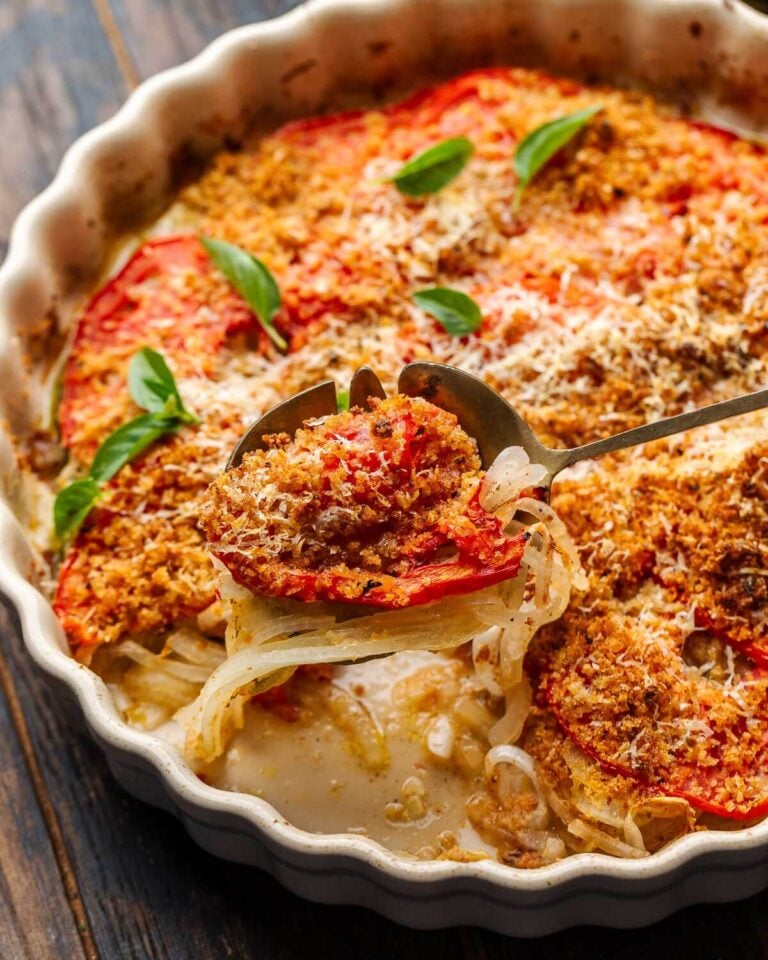 Italian Zucchini Casserole - Easy Summer Side Dish - Sip and Feast