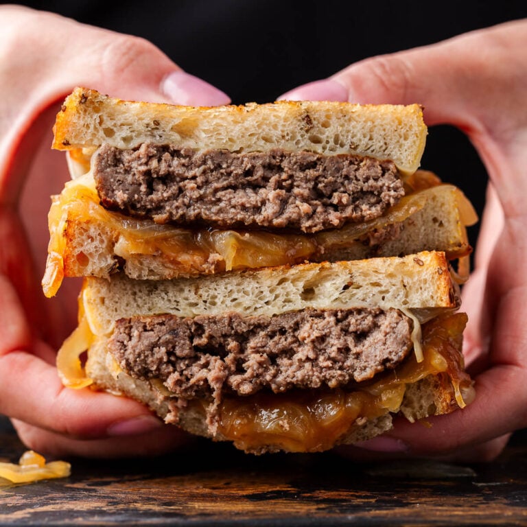 Patty Melt - The Classic Diner Sandwich - Sip and Feast
