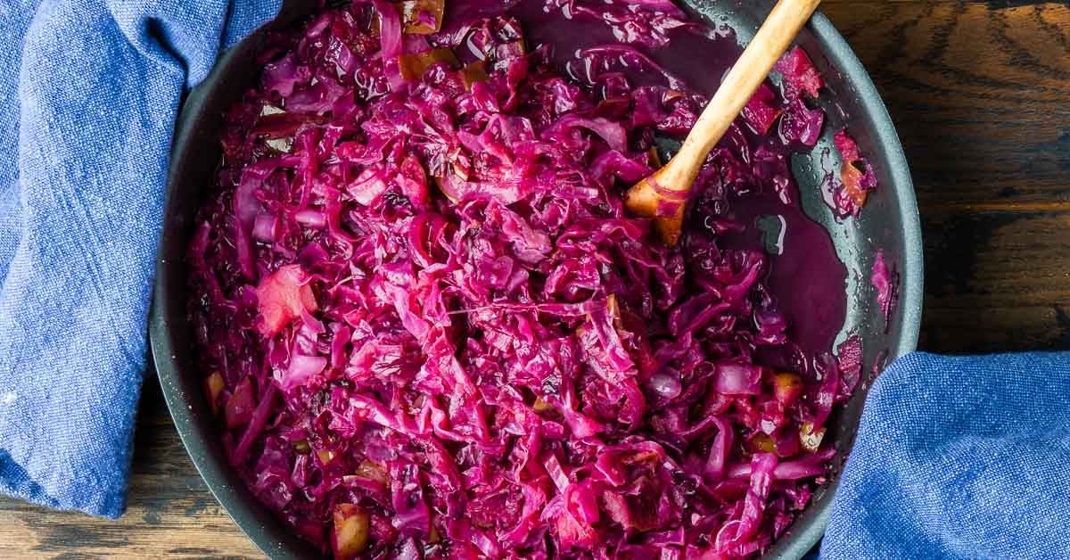 German Red Cabbage (Rotkohl) - Sip and Feast