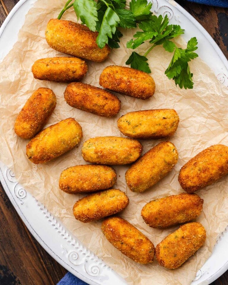Italian Potato Croquettes - Sip and Feast