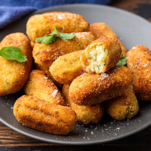 Italian Potato Croquettes - Sip and Feast