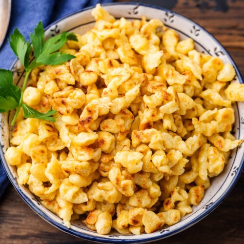 Easy Homemade Spaetzle - Sip and Feast