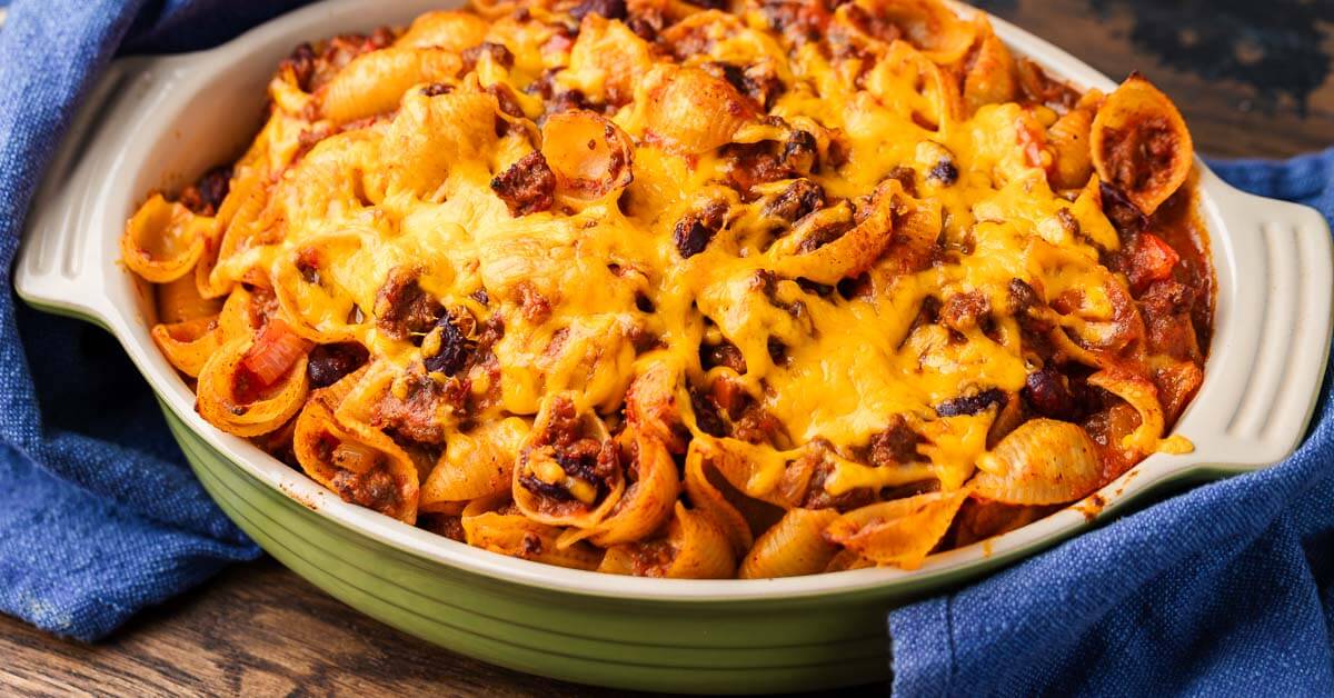 Homemade Chili Mac - Sip and Feast